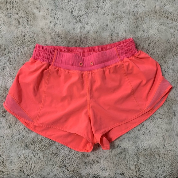 lululemon athletica | Shorts | Womens Bright Pink Lululemon Athletica ...